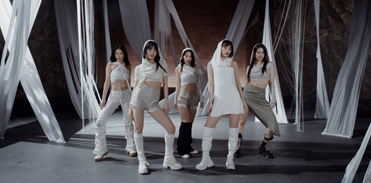 LE SSERAFIM, the new song 'UNFORGIVEN' performance MV released...Global ...